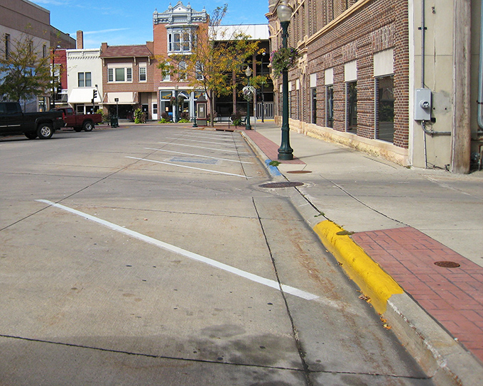 Decorah's historic downtown square invites you to park your troubles and stroll through a slice of Midwestern perfection.