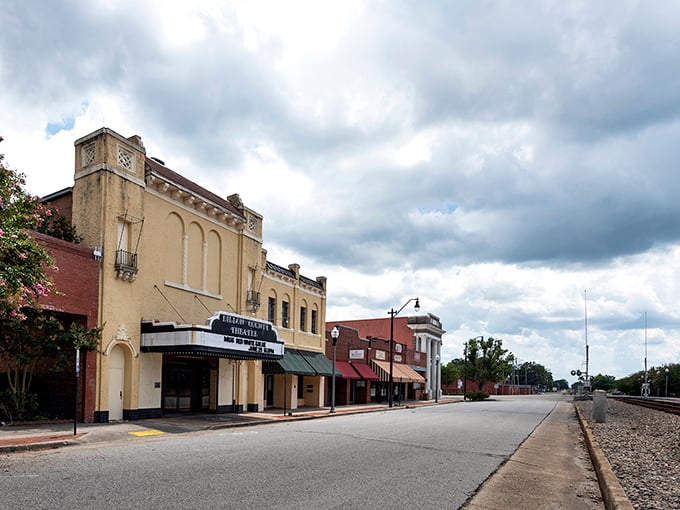 That mustard-yellow Dillon County Theatre has witnessed more first dates than a matchmaking grandmother, standing proud on a street where parking is still free.