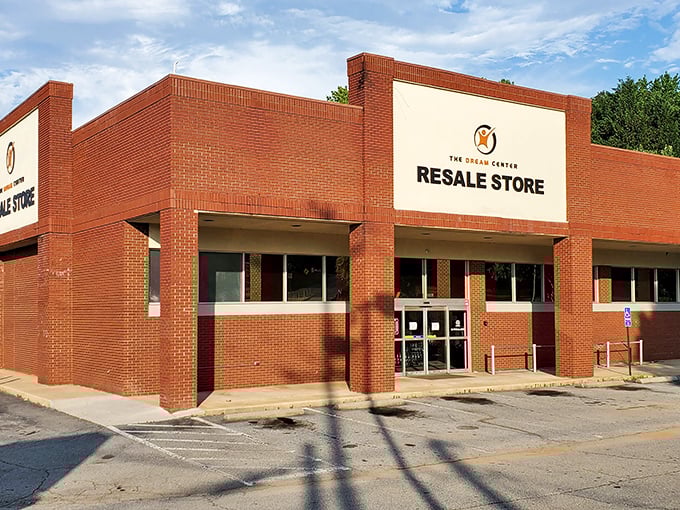 This brick building holds more surprises than a game show, packed with deals that'll make you smile.