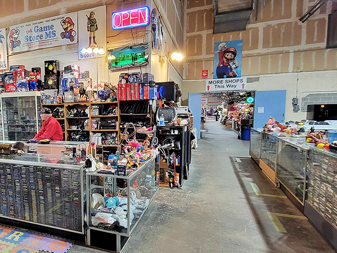 Gaming nostalgia meets collectible heaven! This vendor's booth is like stumbling into your childhood dreams with a grown-up's wallet.