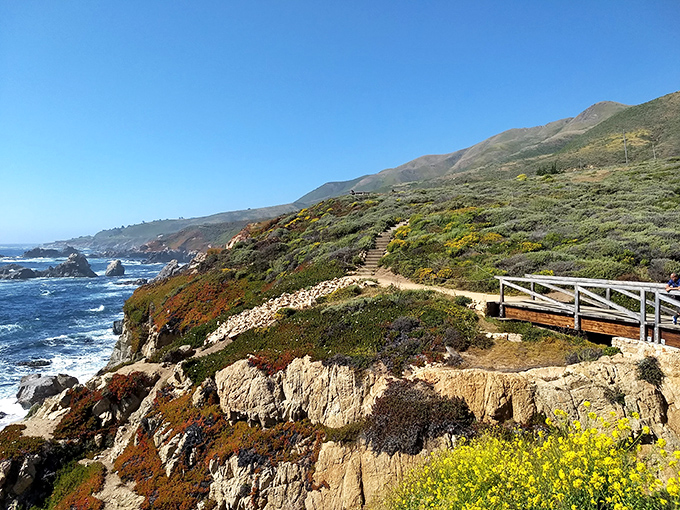 Big Sur's wild cousin serves up dramatic cliffs and crashing waves without the bumper-to-bumper traffic jams.