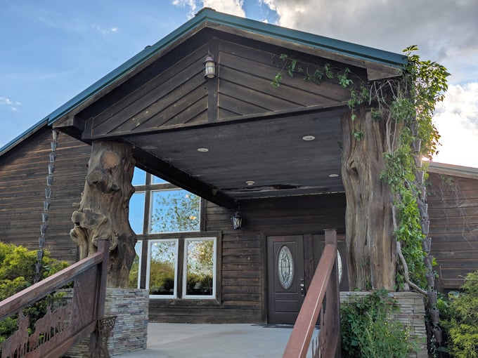 Welcome to beef country, where the parking lot's full of pickups and hearts full of hunger. 
