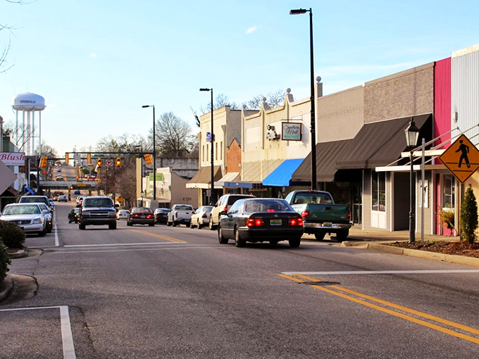 Greenville's main street hasn't changed much since "I Love Lucy" was on TV, and that's exactly why retirees love it.