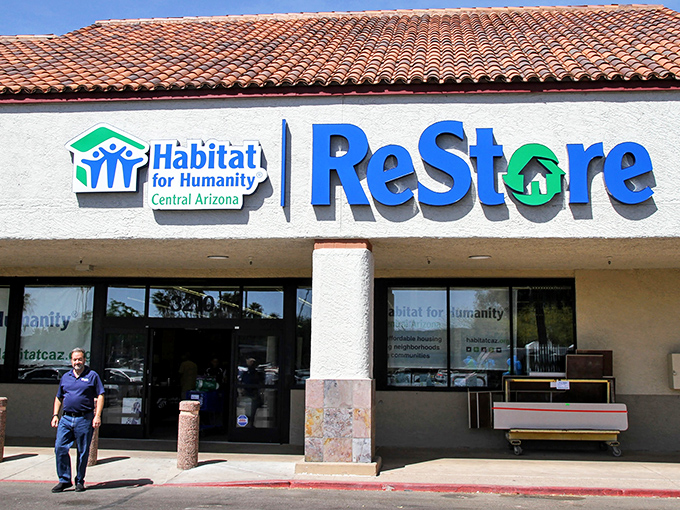 Habitat ReStore: Where your furniture purchase helps build someone's dream home. Talk about shopping with purpose!