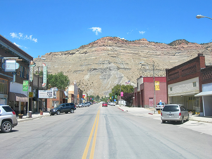 Helper's Main Street feels like stepping into a living museum. Once a bustling railroad town, now an artistic haven between canyon walls.
