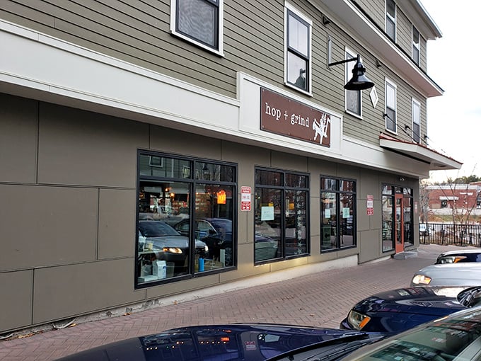 Hop + Grind's understated storefront conceals burger magic within &ndash; like finding a treasure chest disguised as a shoebox.