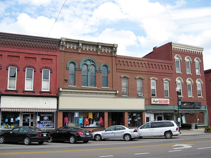 Hornell's streets tell stories without charging admission. These brick buildings house local businesses where shopkeepers still remember your name and your budget.