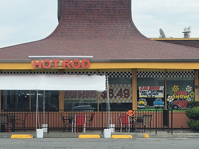 When your diner looks like it rolled off a movie set, breakfast becomes dinner theater.
