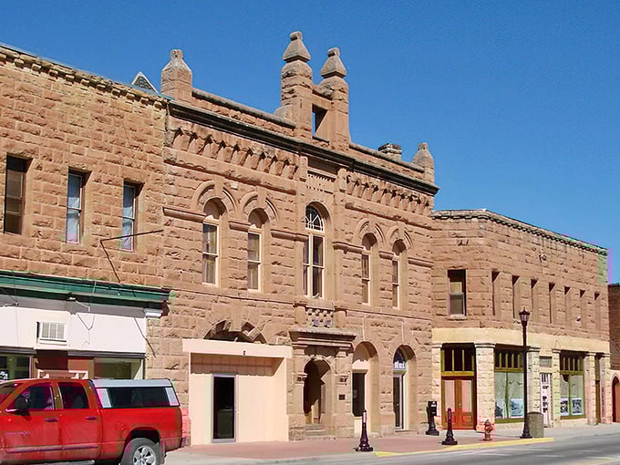 Hot Springs' sandstone architecture glows with warmth even on the coolest days. These stunning buildings tell stories without saying a word.