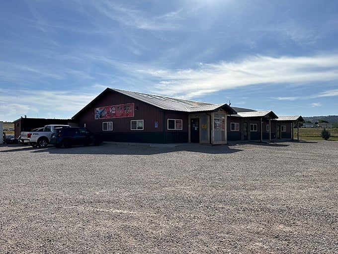 Sometimes the best BBQ hides in plain sight, waiting patiently for hungry travelers to discover its smoky secrets.