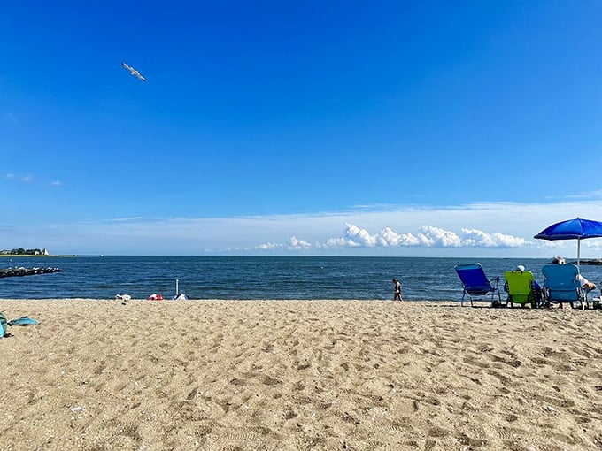 Here's where summer memories are made, one gentle wave and sandy footprint at a time in beautiful Guilford.