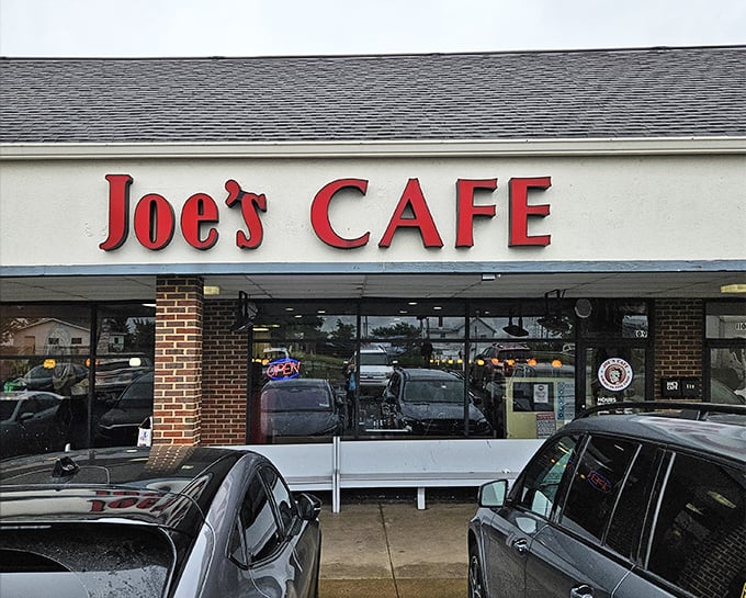 Don't judge this strip mall gem by its modest cover - breakfast gold awaits within.