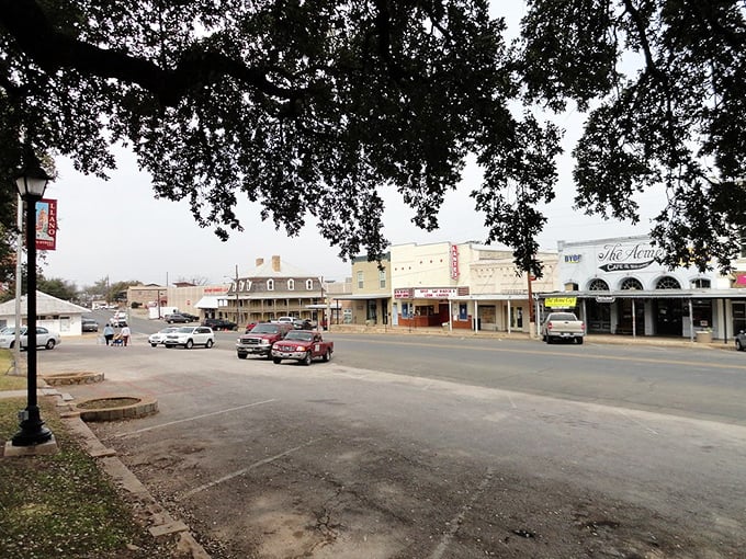 Main Street shopping here feels like stepping into a Norman Rockwell painting with today's prices.