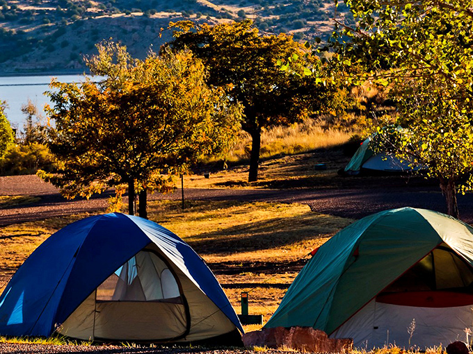 These camping spots offer front-row seats to nature's greatest show, where water meets wilderness beautifully.