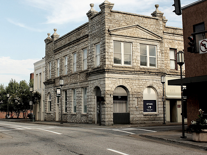 Martinsville's classic stone architecture brings old-world charm to new-world savings. Like finding vintage quality without the antique store price tag!