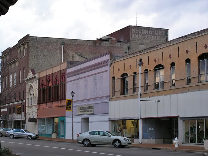 McComb's historic downtown showcases beautifully preserved brick buildings &ndash; architectural treasures that won't break your retirement budget.