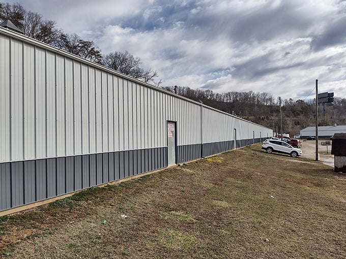 This massive indoor facility stretches like a treasure hunter's cathedral, promising endless discoveries under one convenient roof.