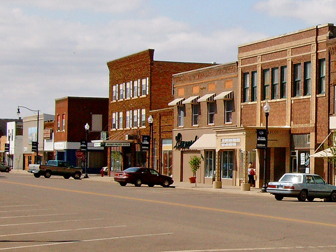 Mobridge's main street offers that perfect blend of affordability and character—brick buildings with stories to tell and prices that won't make you wince.