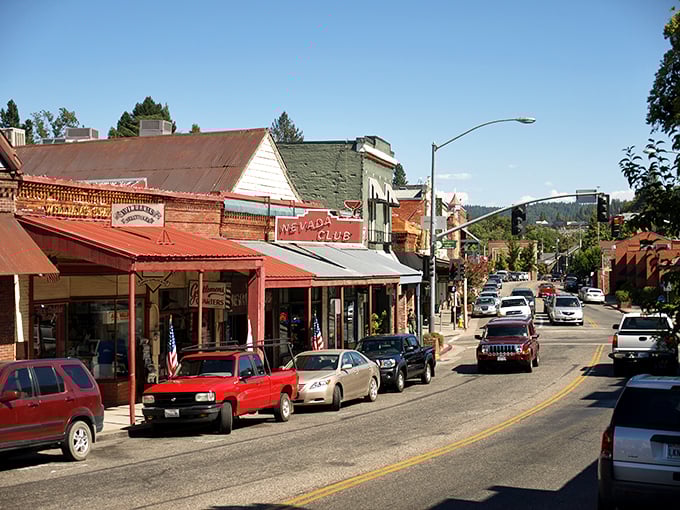 Nevada City's preserved Gold Rush buildings make you half-expect to see prospectors walking down the street with their pickaxes.