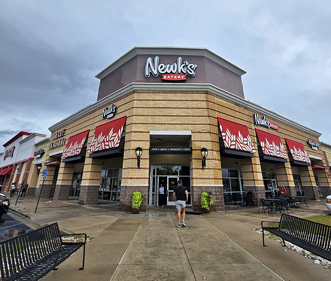 Newk's brick exterior might not scream "gourmet," but inside awaits a sandwich experience that'll make your taste buds dance.