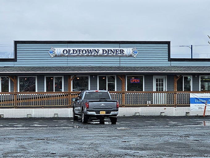Valdez's answer to "where should we eat?" for decades. That blue exterior is like a beacon for breakfast lovers.