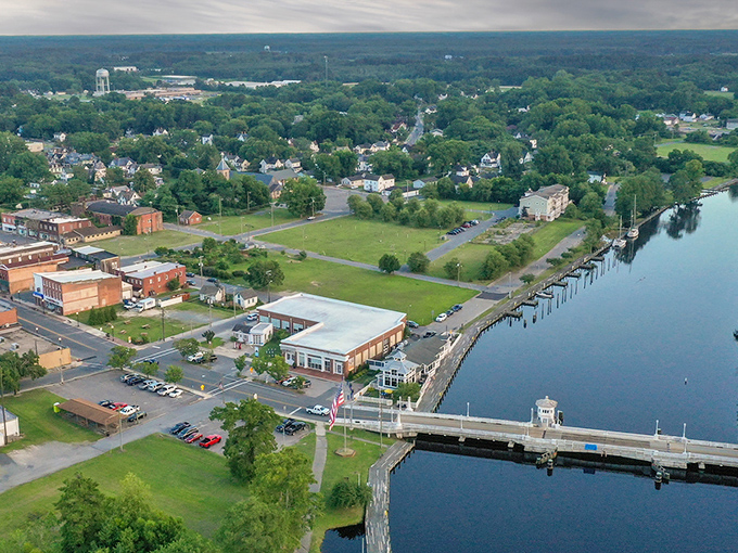 Pocomoke City's historic downtown whispers stories of simpler times, when neighbors actually knew each other's names. 