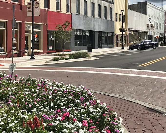 Reidsville's colorful downtown blooms with possibility. Those flower beds aren't the only things flourishing here!