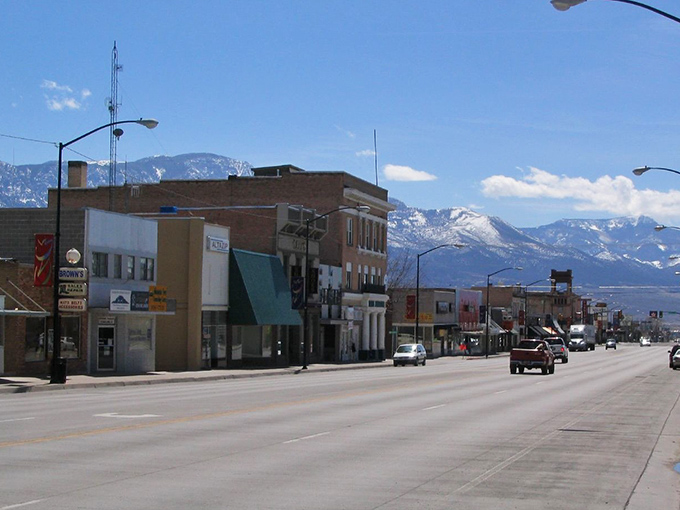 Richfield's charming downtown looks like a movie set where the extras all know your name.