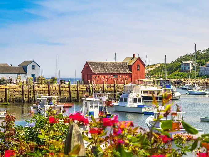 That iconic red fishing shack isn't just showing off for the cameras. Rockport's "Motif No. 1" has earned its status as America's most painted building.