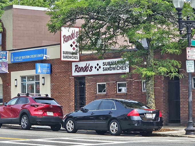 Rondo's modest brick exterior hides sandwich greatness. Like finding a treasure map in your grandma's attic!