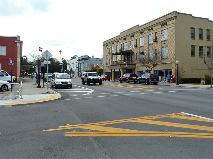 Sebring's downtown buildings stand like old friends catching up on decades of local gossip and sunshine.