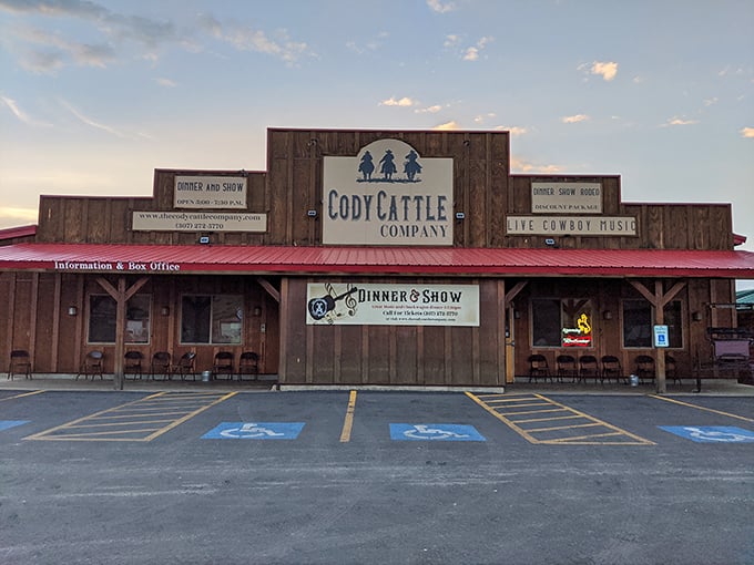 Where dinner meets showtime! This rustic venue serves up steaks with a side of Western entertainment that'll have you two-stepping.