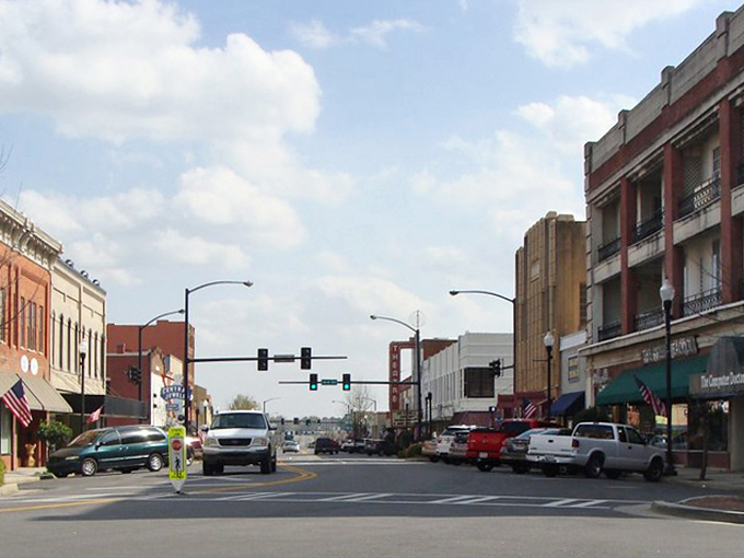 In Tifton, traffic lights blink lazily over a downtown where your Social Security check feels like a winning lottery ticket.