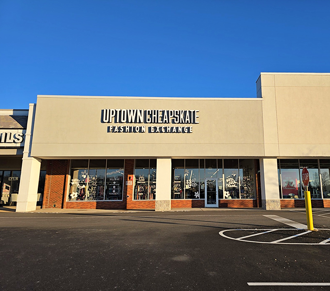 Uptown Cheapskate brings boutique vibes to the thrift scene. Like finding designer fashion without needing to take out a second mortgage!