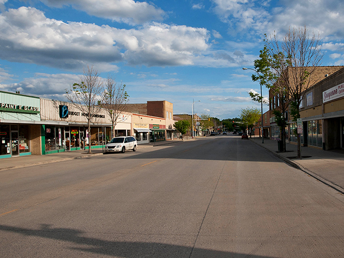 Valley City's downtown feels like stepping into a Norman Rockwell painting, minus the uncomfortable old-timey medical practices.
