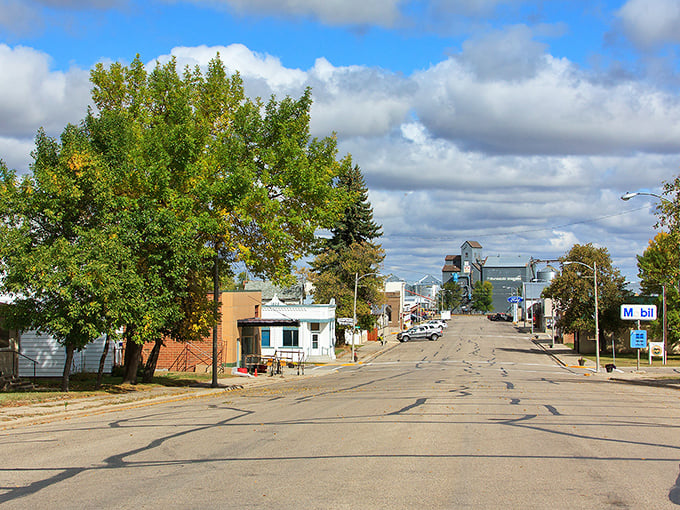 Walhalla's quiet main street invites leisurely strolls where every step feels like discovering a hidden treasure.