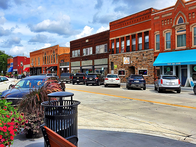 Waupaca's charming brick buildings and colorful storefronts create a downtown where retirement dollars stretch further without sacrificing character or charm.