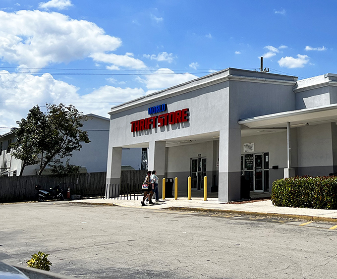 World Thrift lives up to its ambitious name &ndash; this isn't just a store, it's an entire planet of pre-loved possibilities.