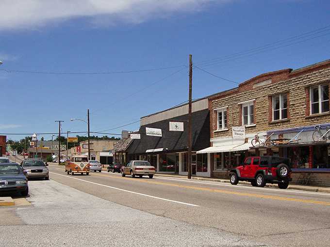 Yellville's historic stone storefronts have witnessed generations of budget-conscious shoppers finding everything they need without breaking the bank.