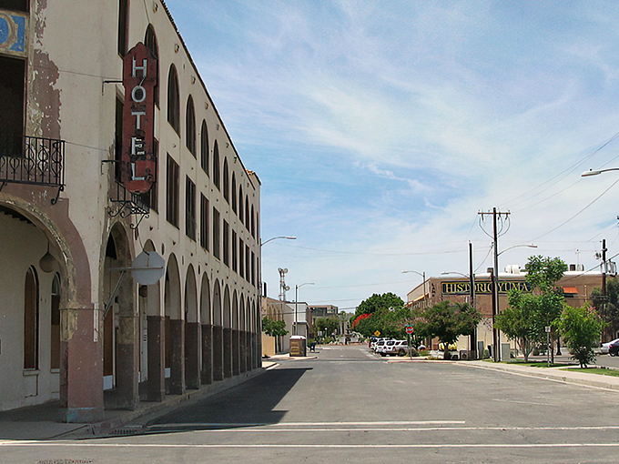 Yuma's historic downtown whispers tales of the Old West while your wallet whispers sweet savings.