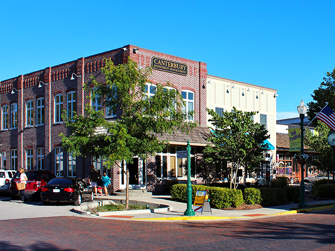 Canterbury Books anchors Zionsville's picture-perfect brick-paved Main Street, where shopping feels like stepping into a Norman Rockwell painting.