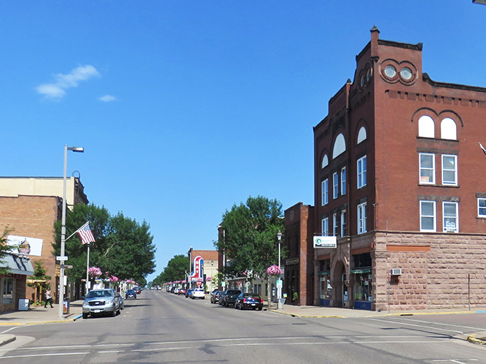Red brick buildings with character to spare line Ashland's main street, where history feels wonderfully alive.
