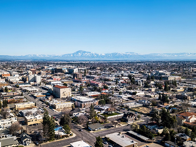 Mountains frame Bakersfield's horizon, offering retirees breathtaking views without the breathtaking housing costs.