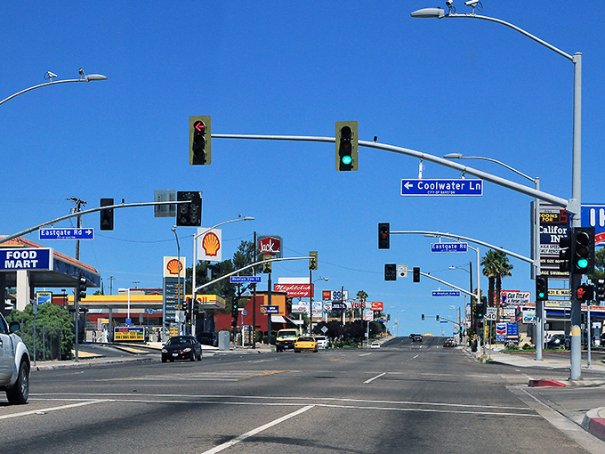 Barstow's commercial district offers everything you need without big city prices. Desert living with your budget intact!