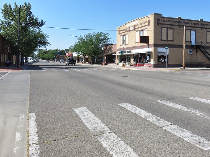 In Wheatland, crosswalks lead to charming storefronts where your dollar stretches further than the wide Wyoming streets.