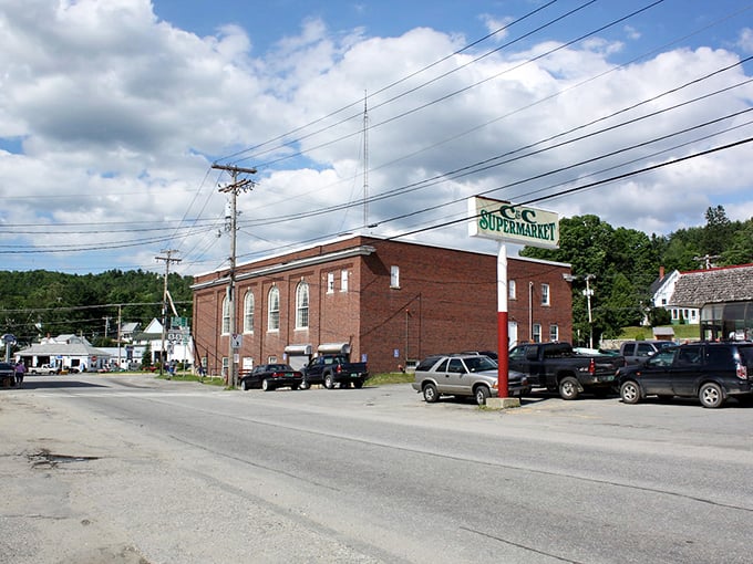 Barton's no-frills supermarket keeps grocery bills as modest as the town itself&mdash;a budget-stretcher's dream in brick form.