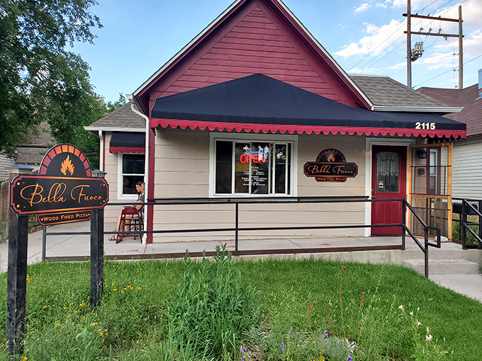 Small in size, giant in flavor! This unassuming little red house serves up pizza magic that rivals anything in the big cities.