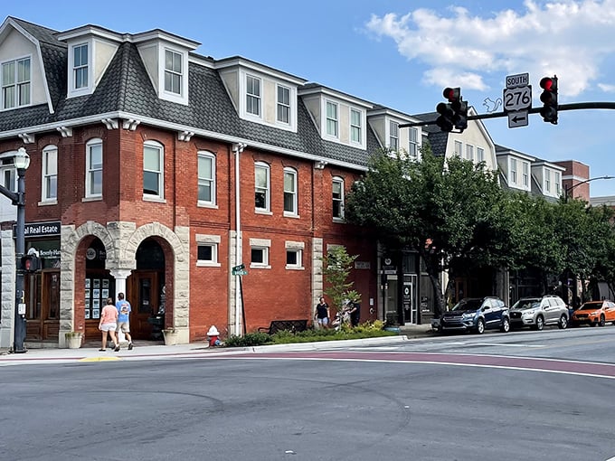 Brick buildings and mountain views create Brevard's postcard-perfect downtown. The Land of Waterfalls offers natural beauty at down-to-earth prices.