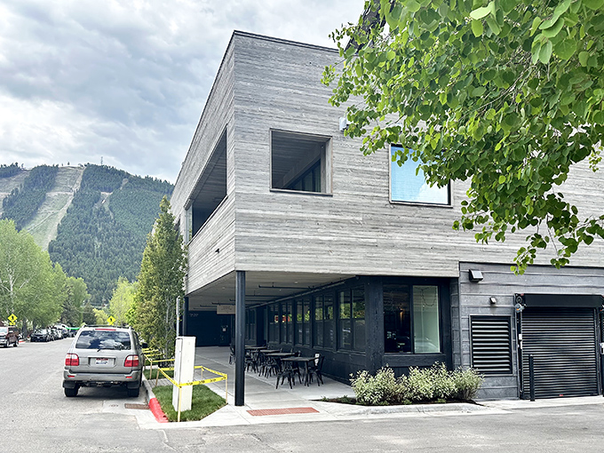 Those dramatic roof angles aren't just for show&mdash;they're designed to handle Wyoming snow while you handle their delicious breakfast platters.