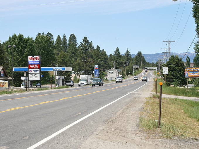 In Cascade, even the stop signs seem friendlier, beckoning you to pause and enjoy mountain living on a modest budget.